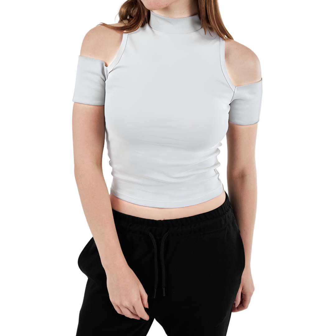 Off Shoulder Neck Top – The Basic Look