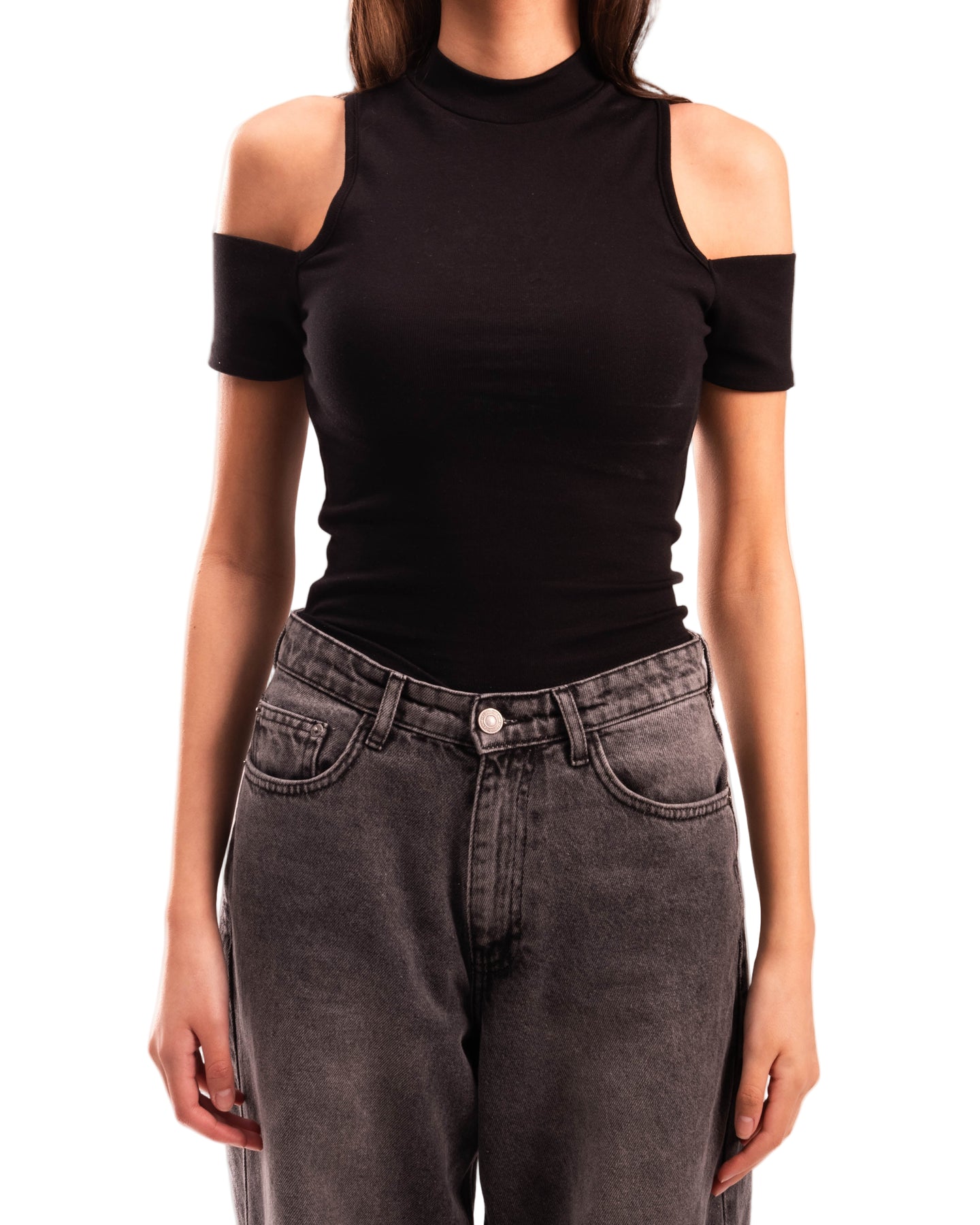 Off Shoulder Neck Top | Feminine & Stylish Fit – The Basic Look